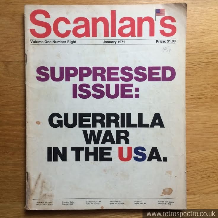 Scanlan's magazine no 8 - Guerilla War In The USA - RetroSpectro