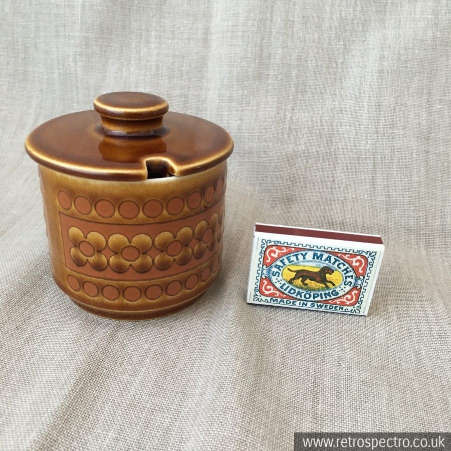 Hornsea Saffron Condiment Pot - RetroSpectro