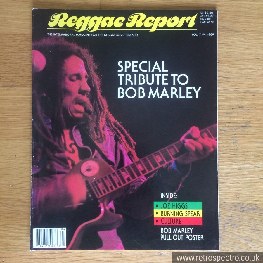 Reggae Report Magazine Vol 7 No 4 - RetroSpectro