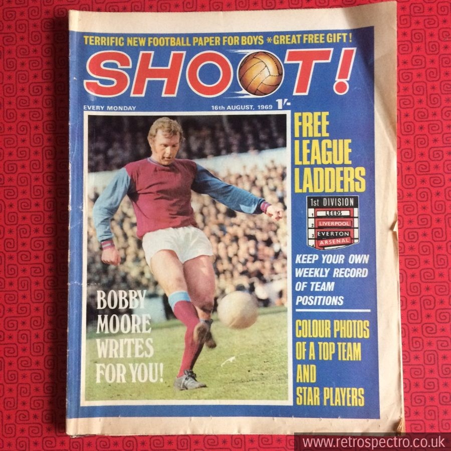Shoot Football Magazine - 16 Aug 1969 - RetroSpectro