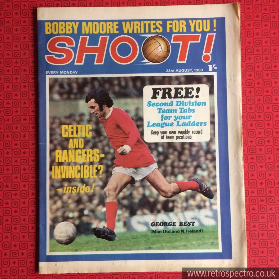 Shoot Football Magazine - 23 Aug 1969 - RetroSpectro