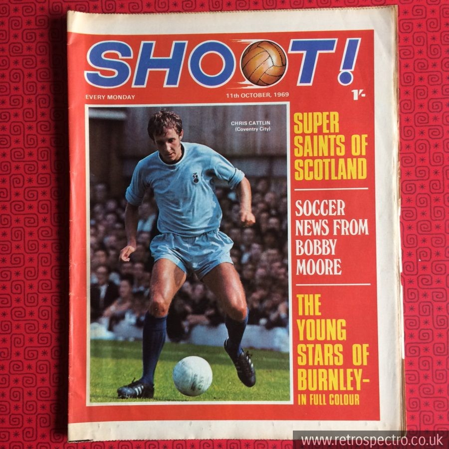Shoot Football Magazine - 11 October 1969 - RetroSpectro