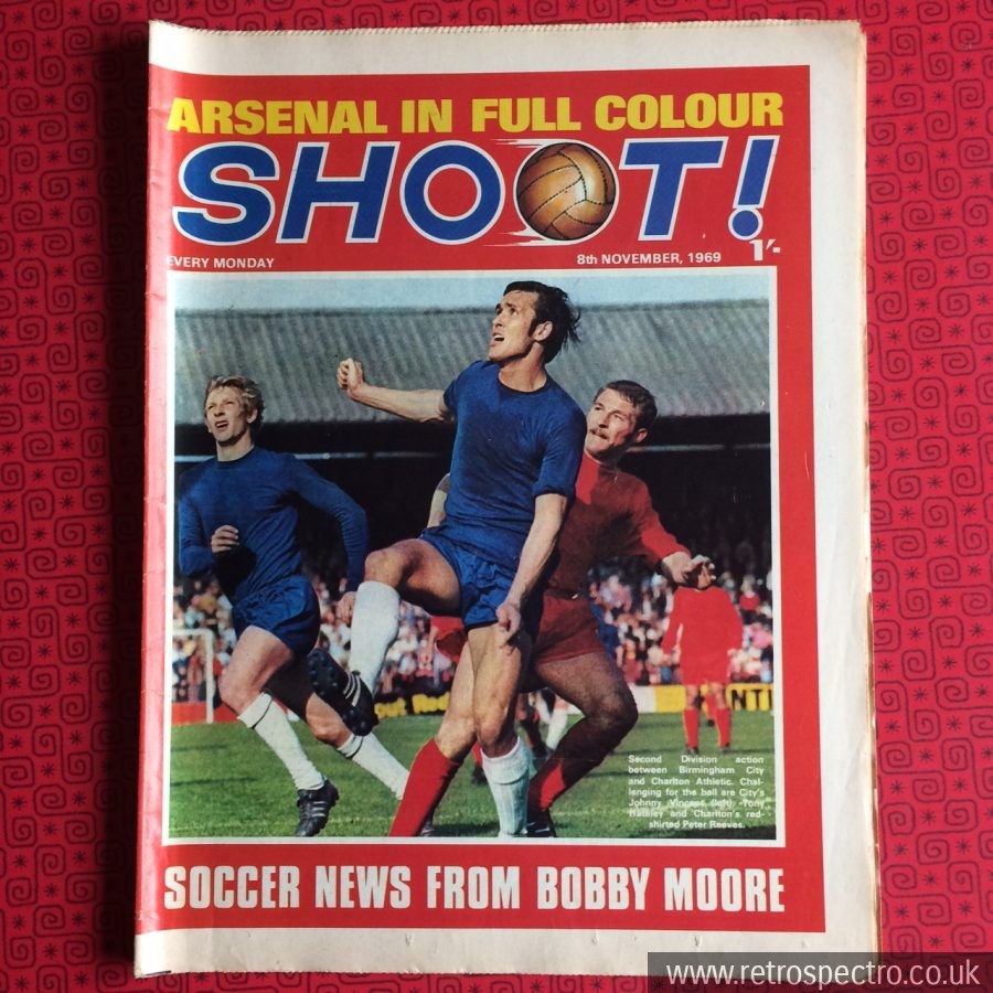 Shoot Football Magazine - 8 November 1969 - RetroSpectro