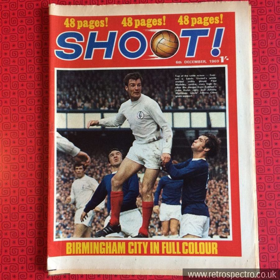 Shoot Football Magazine - 6 December 1969 - RetroSpectro