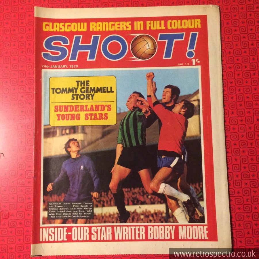 Shoot Football Magazine - 24 January 1970 - RetroSpectro