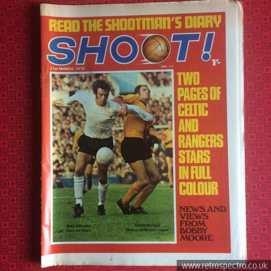 Shoot Football Magazine - 21 March 1970 - RetroSpectro
