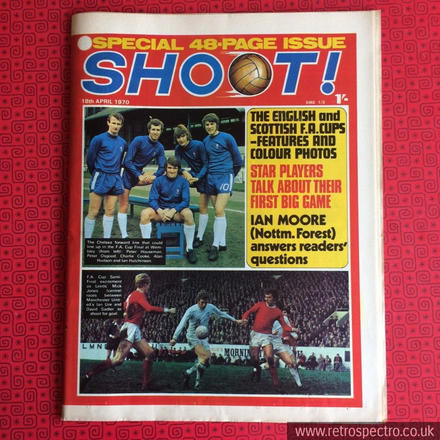 Shoot Football Magazine - 18 April 1970 - RetroSpectro