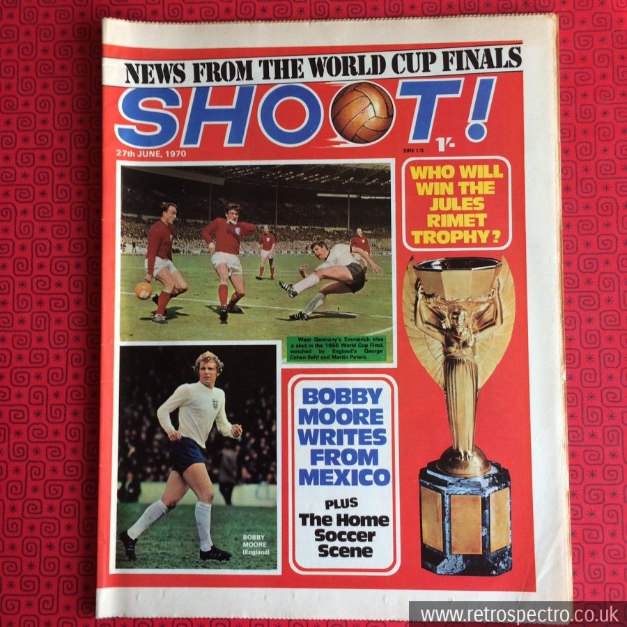 Shoot Football Magazine - 27 June 1970 - RetroSpectro