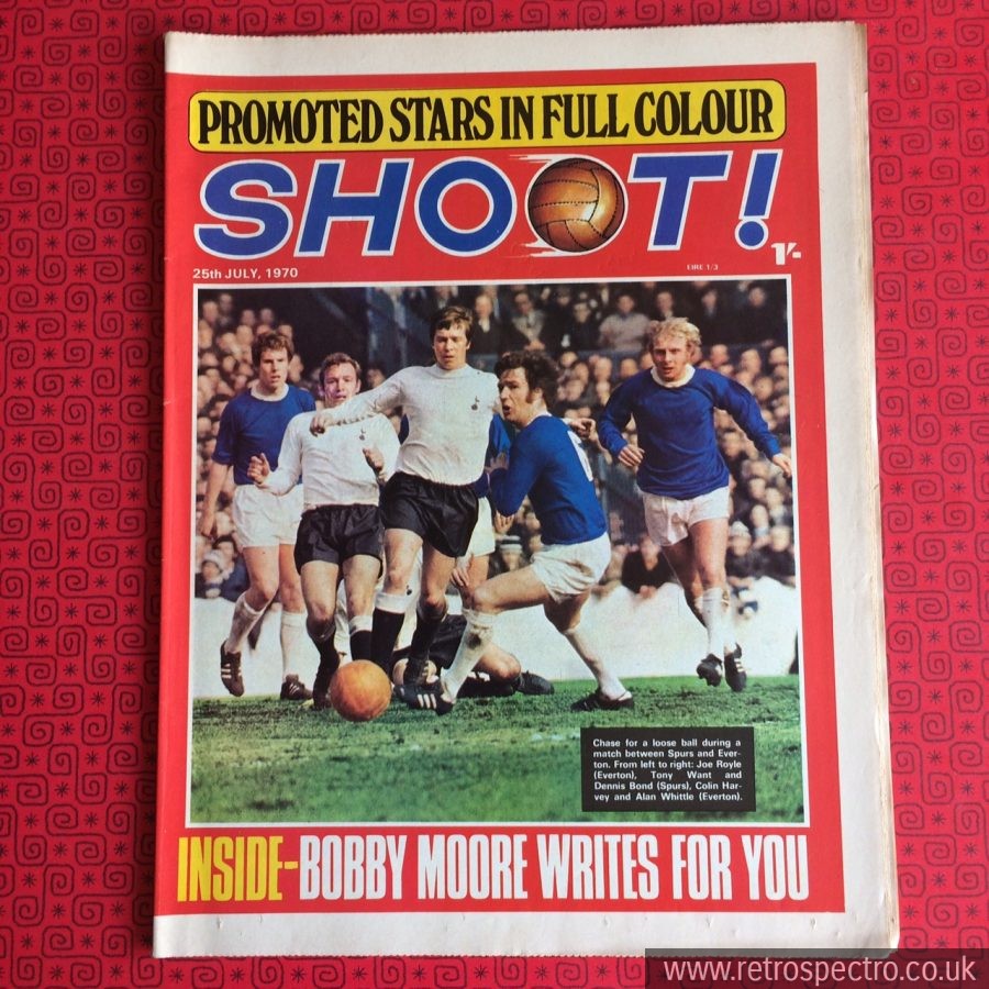Shoot Football Magazine - 25 July 1970 - RetroSpectro