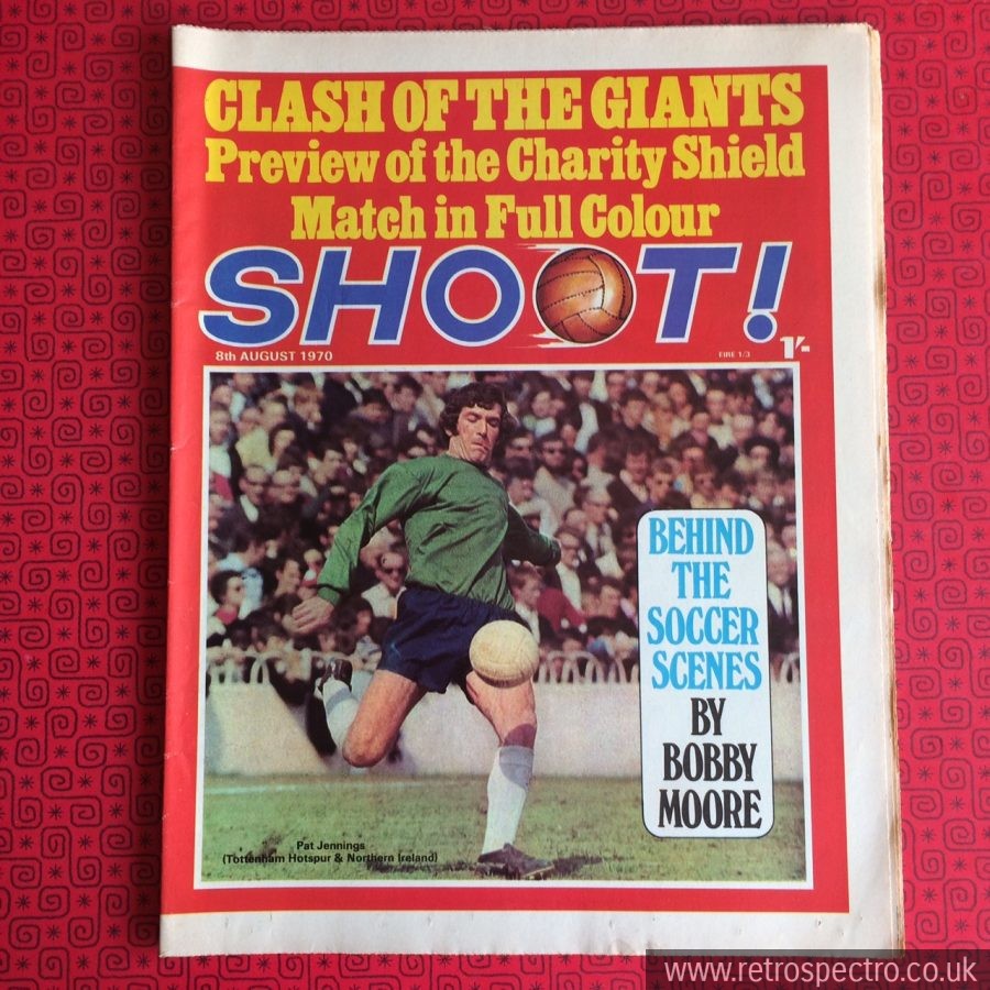 Shoot Football Magazine - 8 August 1970 - RetroSpectro