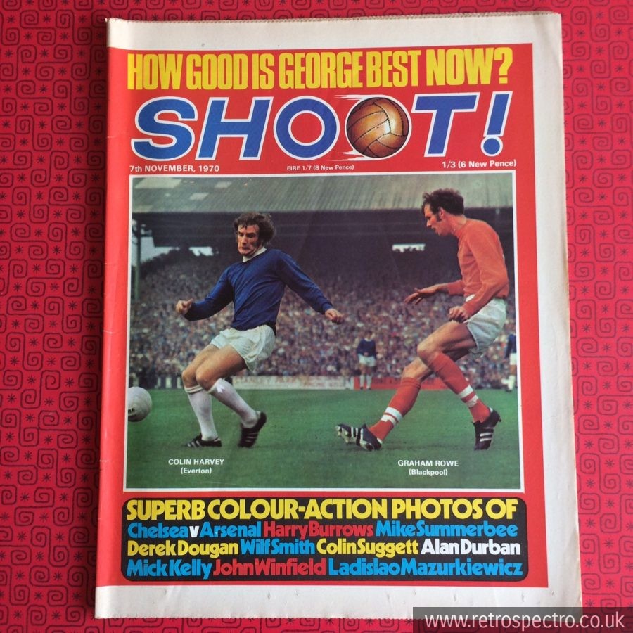 Shoot Football Magazine - 7 November 1970 - RetroSpectro