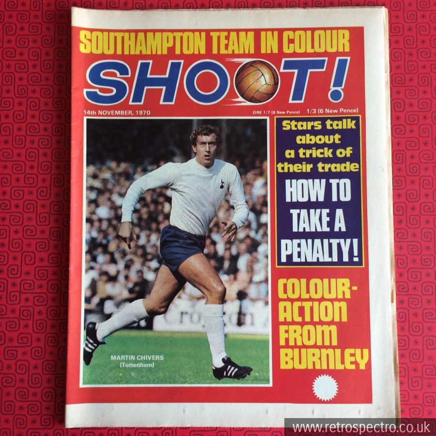 Shoot Football Magazine - 14 November 1970 - RetroSpectro