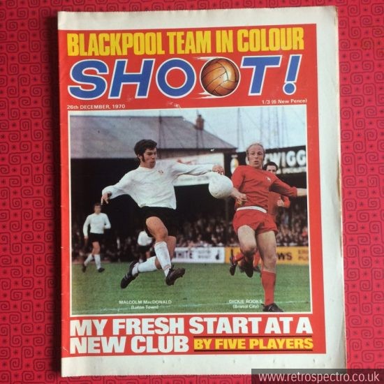 Shoot Football Magazine - 26 December 1970 - RetroSpectro