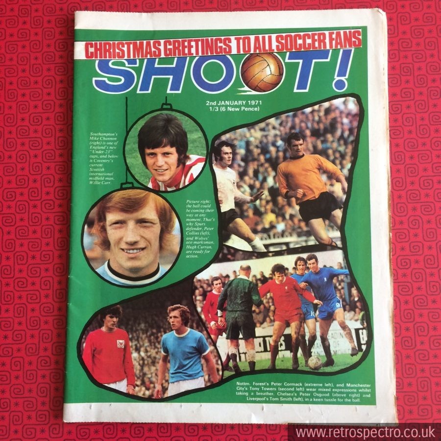 Shoot Football Magazine - 2 January 1971 - RetroSpectro