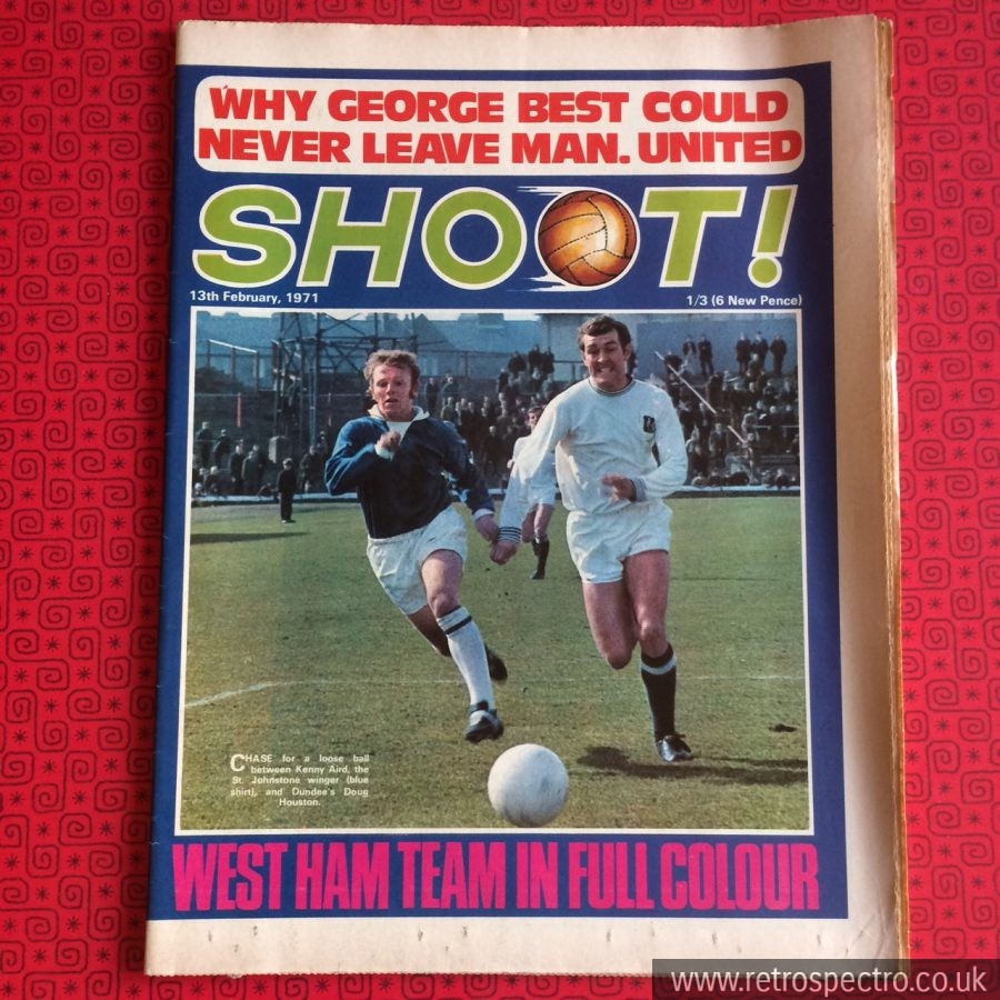 Shoot Football Magazine - 13 February 1971 - RetroSpectro
