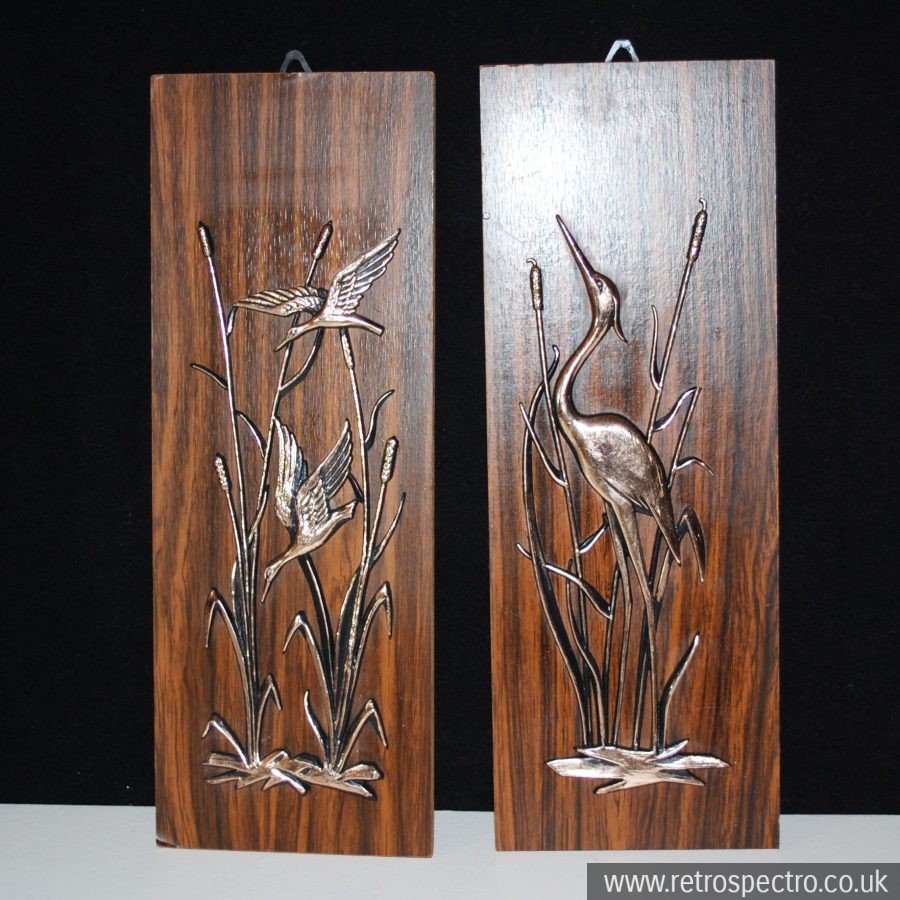 Bird Wall Plaques - RetroSpectro