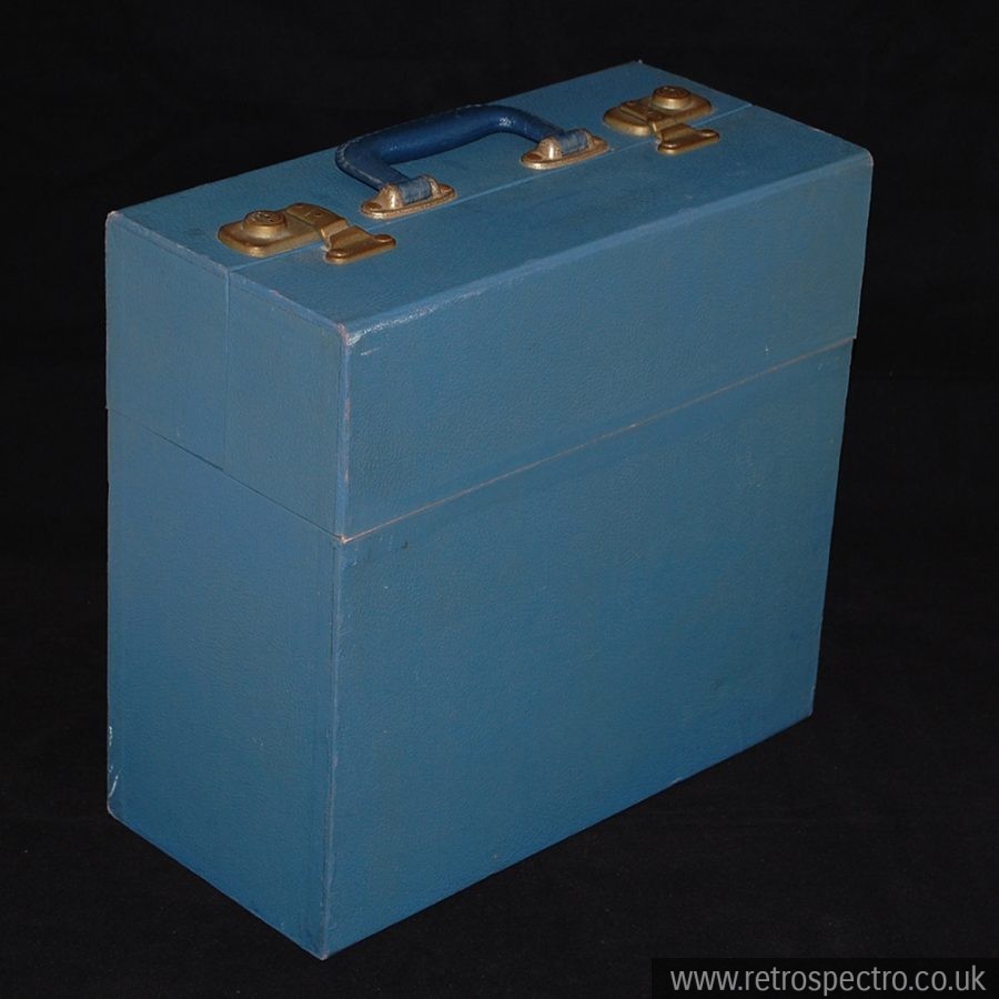 Blue LP Record Case - RetroSpectro