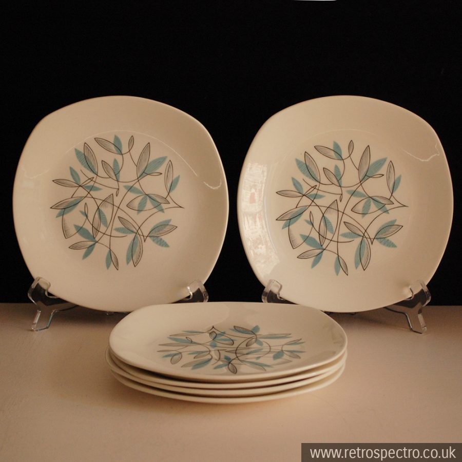 Midwinter "Cassandra" Pattern Side Plates - RetroSpectro