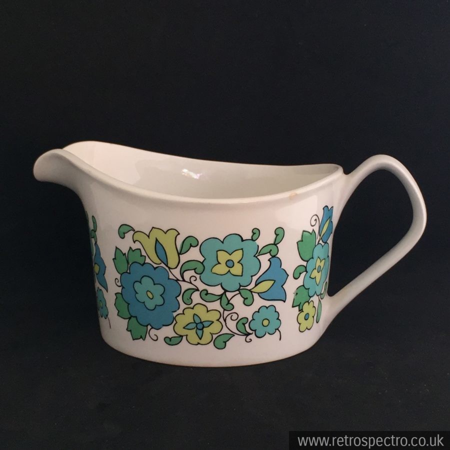 Johnson Bros Flower Pattern Jug - RetroSpectro