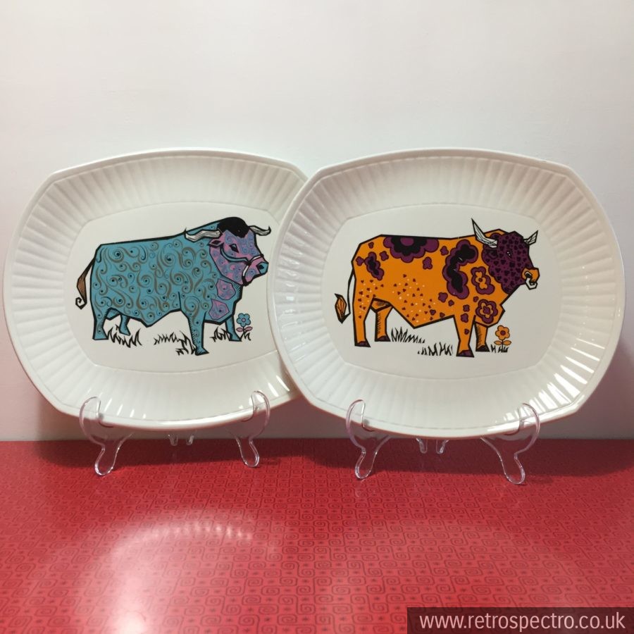 Beefeater Plates - RetroSpectro