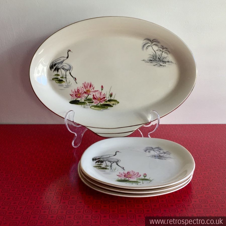 Rare Alfred Meakin Plates - RetroSpectro