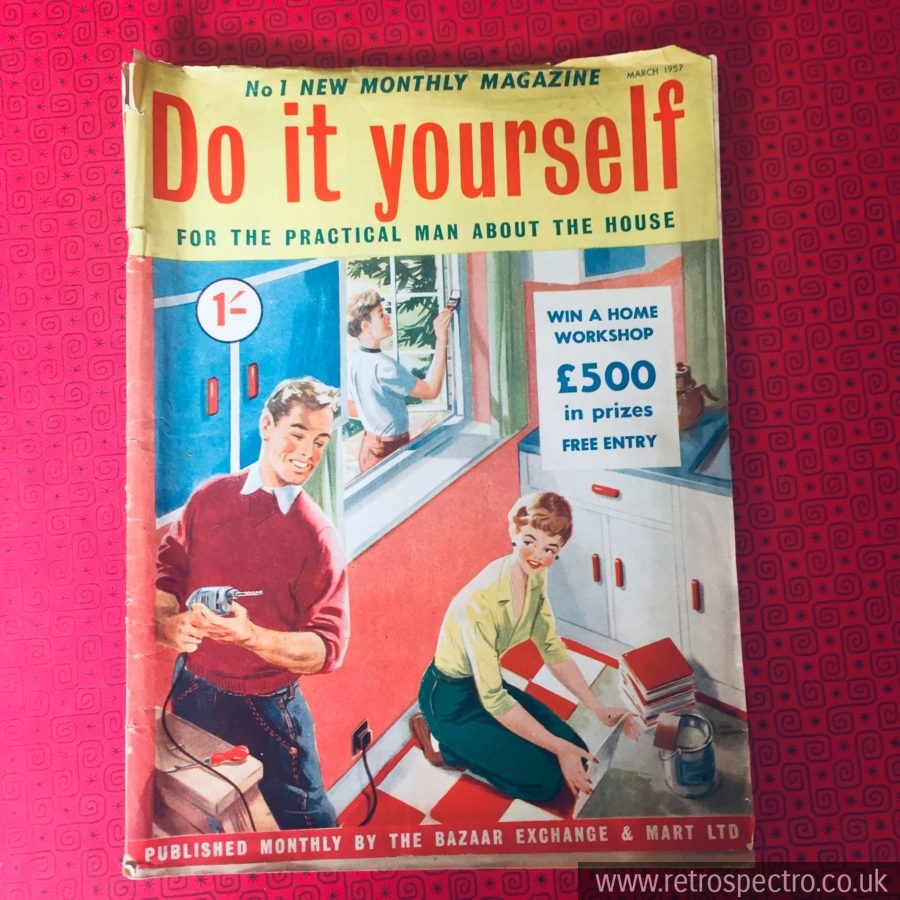 Do It Yourself Magazine 1957 - RetroSpectro