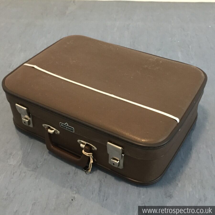 Vintage Small to Medium Size Suitcase - RetroSpectro