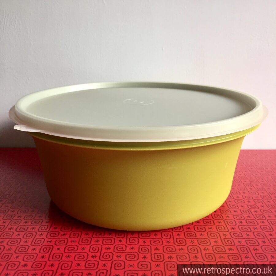 Avacado Green Tupperware Container - RetroSpectro