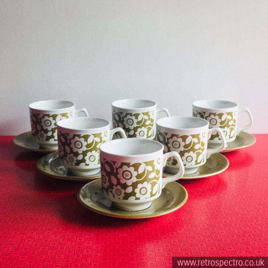 Tams Cup & Saucers - RetroSpectro
