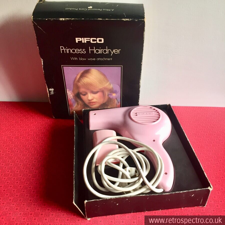 Pifco Princess Hair Dryer - RetroSpectro