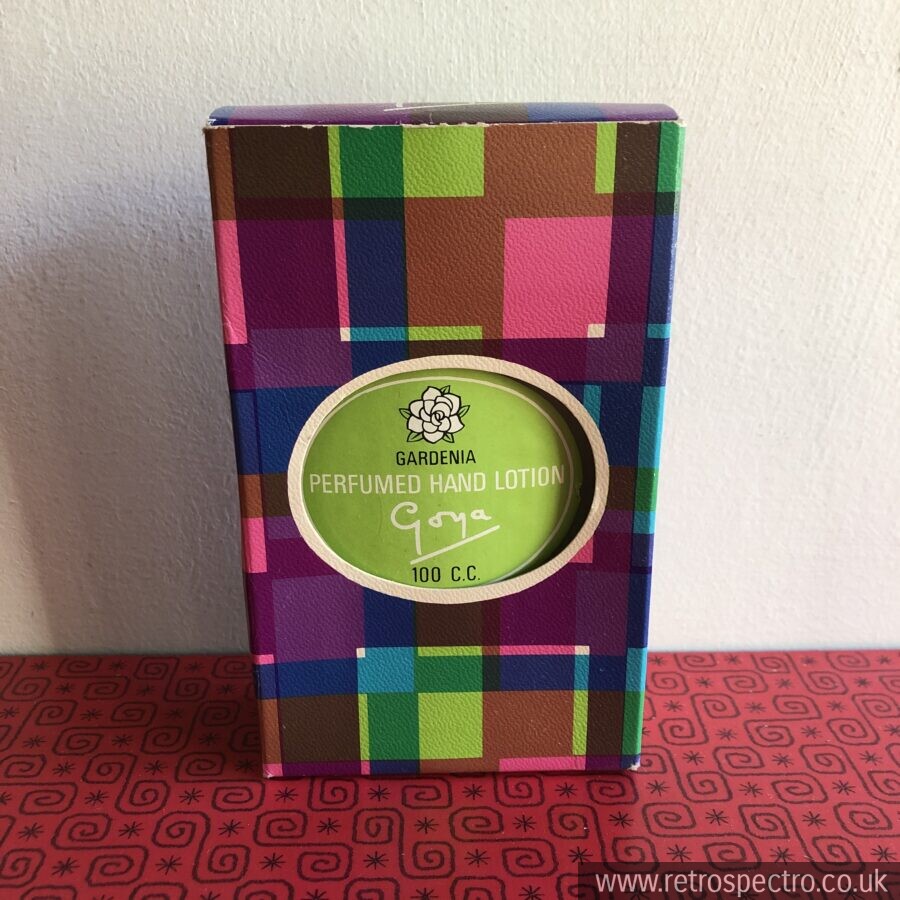 Goya Gardenia Hand Lotion - RetroSpectro