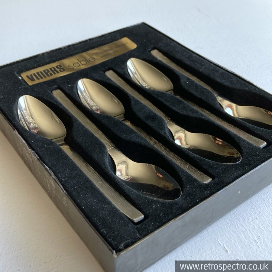 Viners Sable Grapefruit Spoons - RetroSpectro