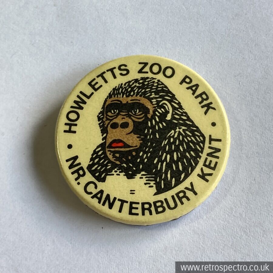 Howletts Zoo Park Badge - RetroSpectro