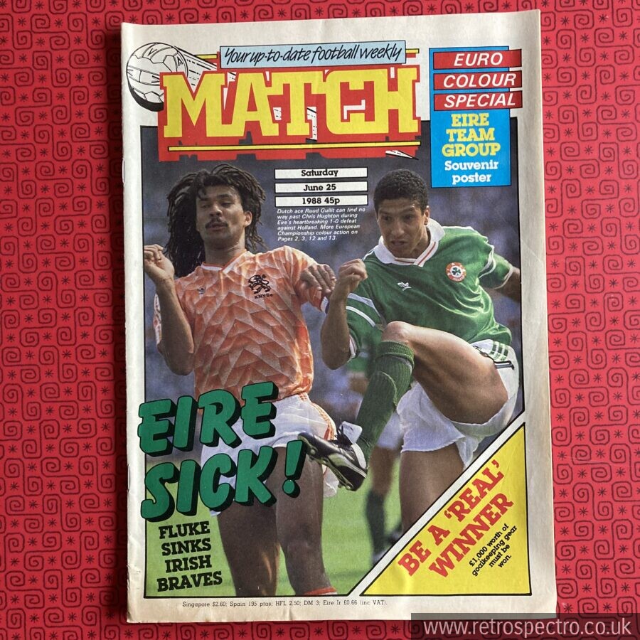 Match Magazine - 25th June 1988 - RetroSpectro
