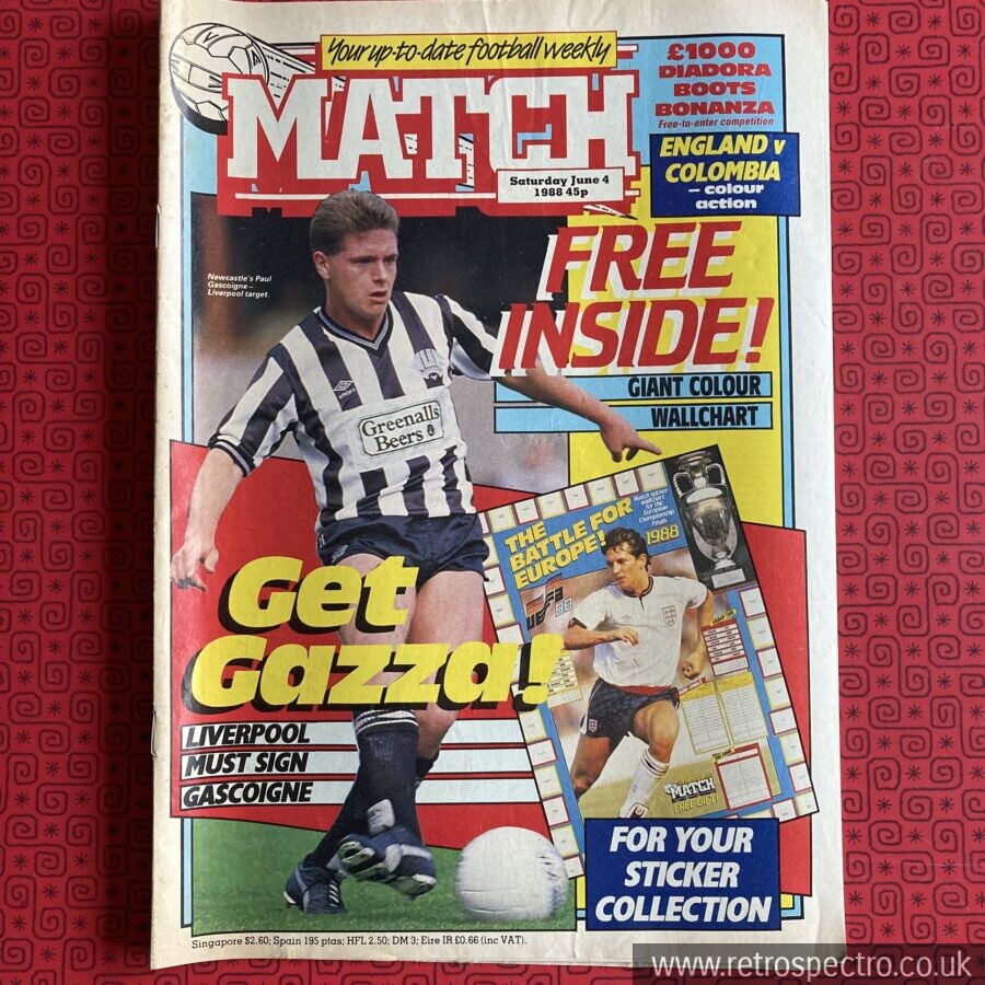 Match Magazine - 4th June 1988 - RetroSpectro