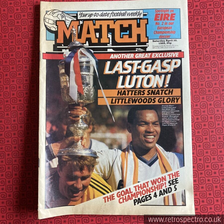 Match Magazine - 30th April 1988 - RetroSpectro