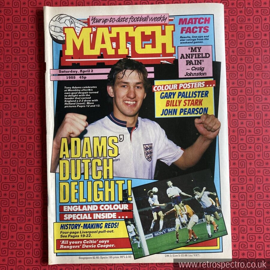 Match Magazine - 2nd April 1988 - RetroSpectro