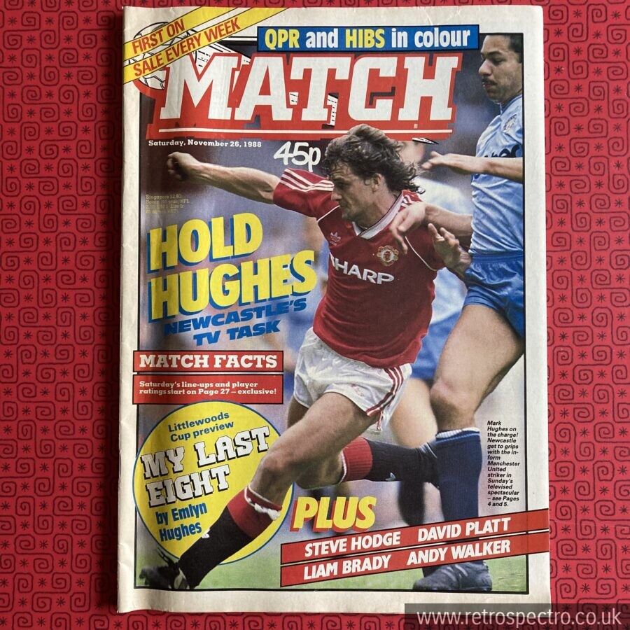 Match Magazine - 26th November 1988 - RetroSpectro