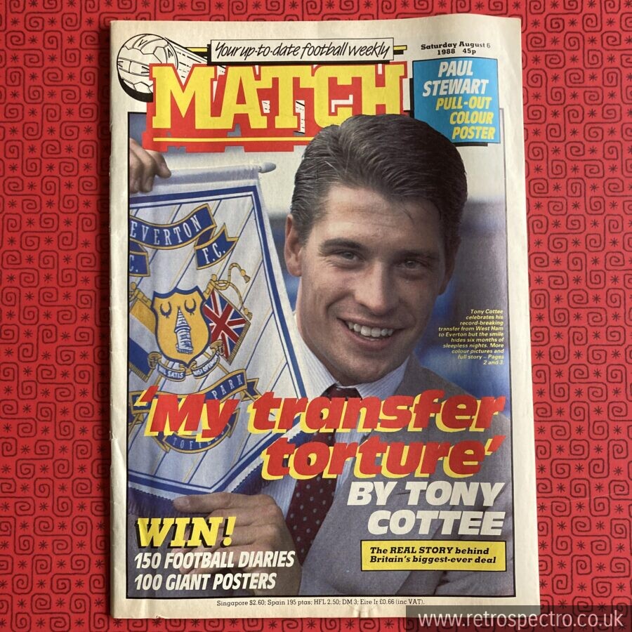Match Magazine - 6th August 1988 - RetroSpectro