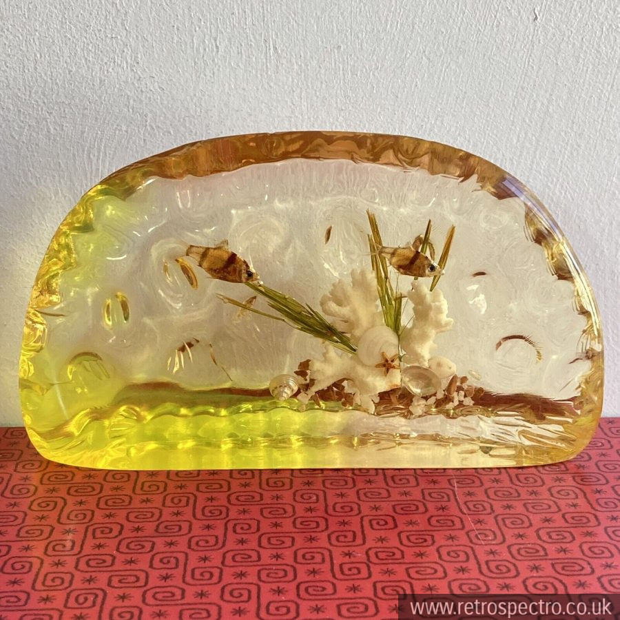 Lucite Paperweight - RetroSpectro