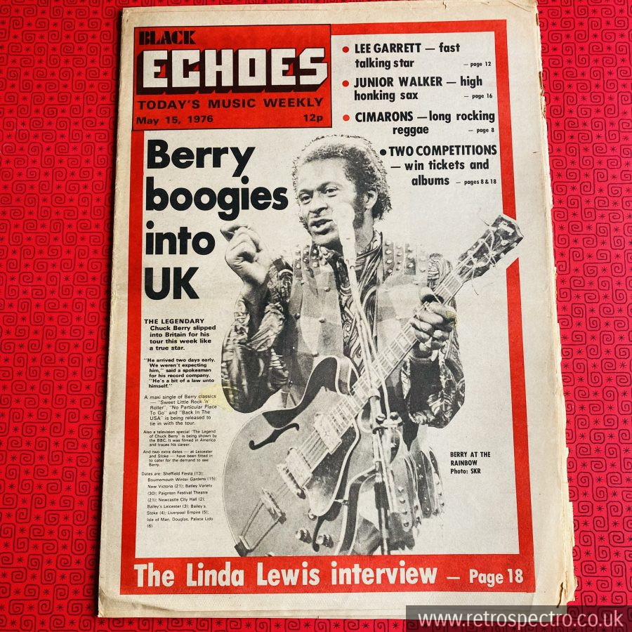 Black Echoes music paper - May 1976 - RetroSpectro