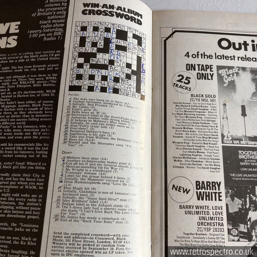 Black Music Magazine October 1974 - RetroSpectro