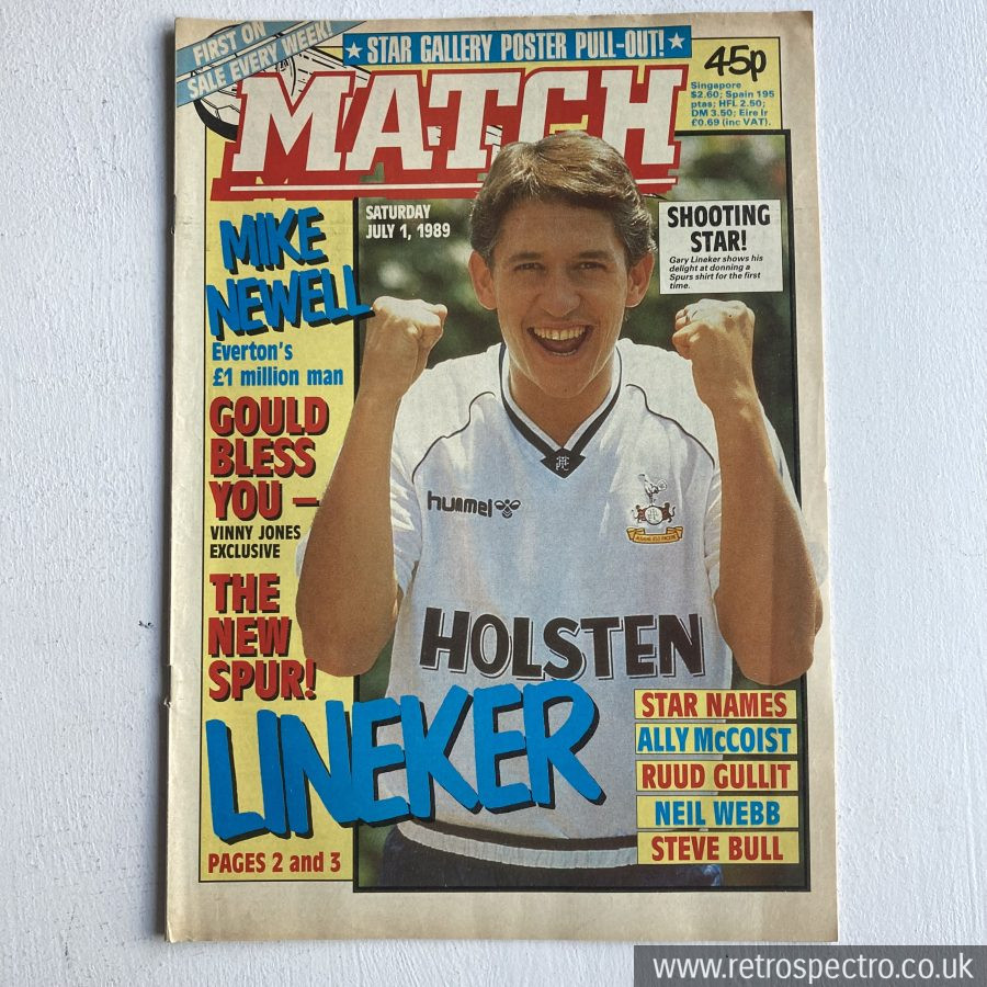 Match Magazine - 1st July 1989 - RetroSpectro