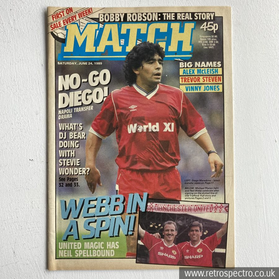 Match Magazine - 24th June 1989 - RetroSpectro