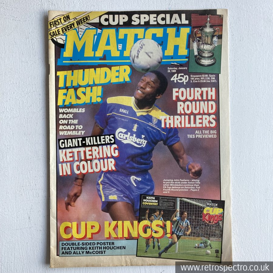 Match Magazine - 28th January 1989 - RetroSpectro