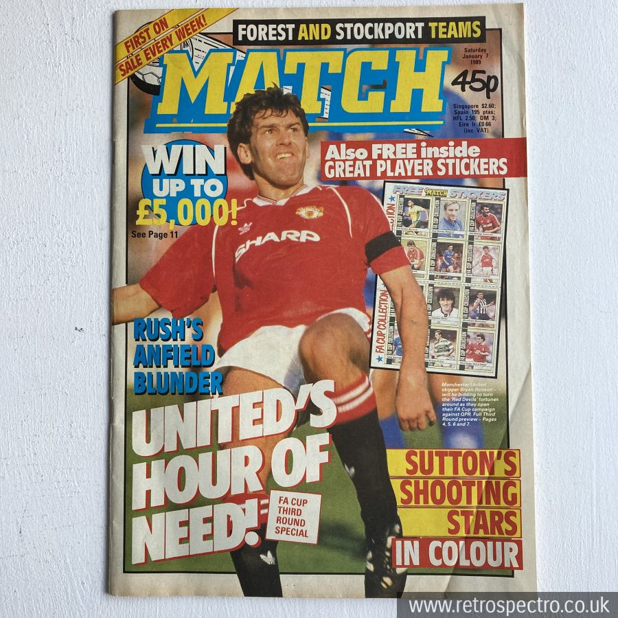 Match Magazine - 7th January 1989 - RetroSpectro