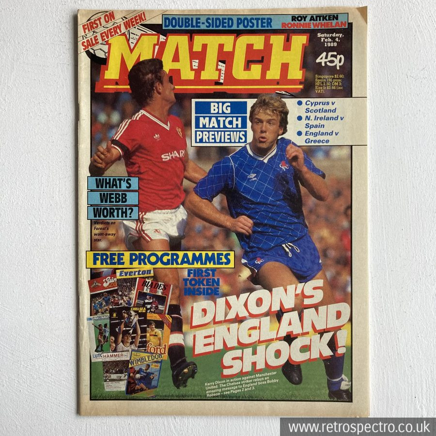 Match Magazine - 4th February 1989 - RetroSpectro