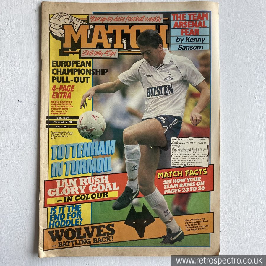 Match Magazine - 28th November 1987 - RetroSpectro