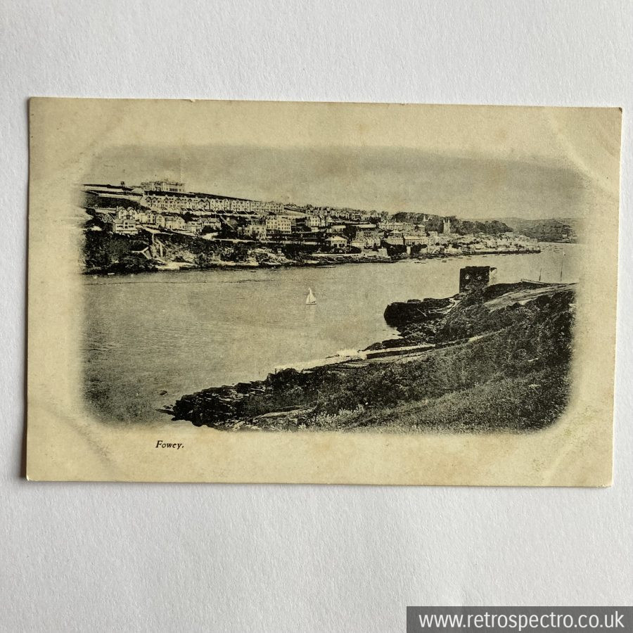 Postcard - Fowey, Cornwall - RetroSpectro