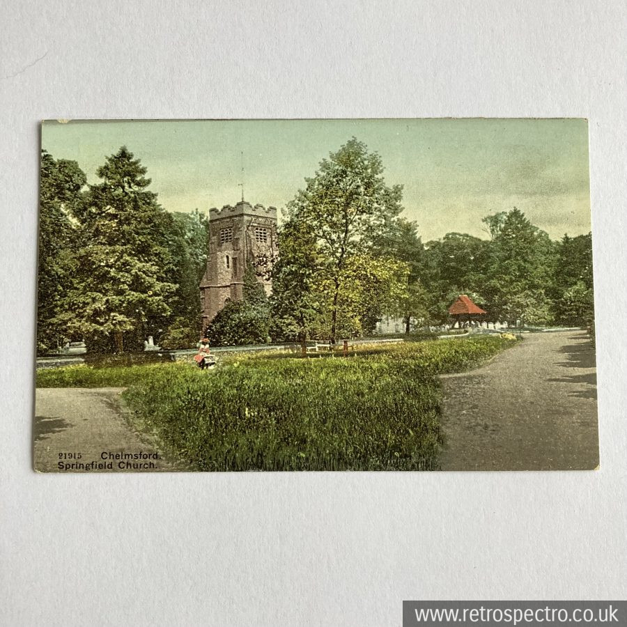 Postcard - Springfield Church, Chelmsford - RetroSpectro